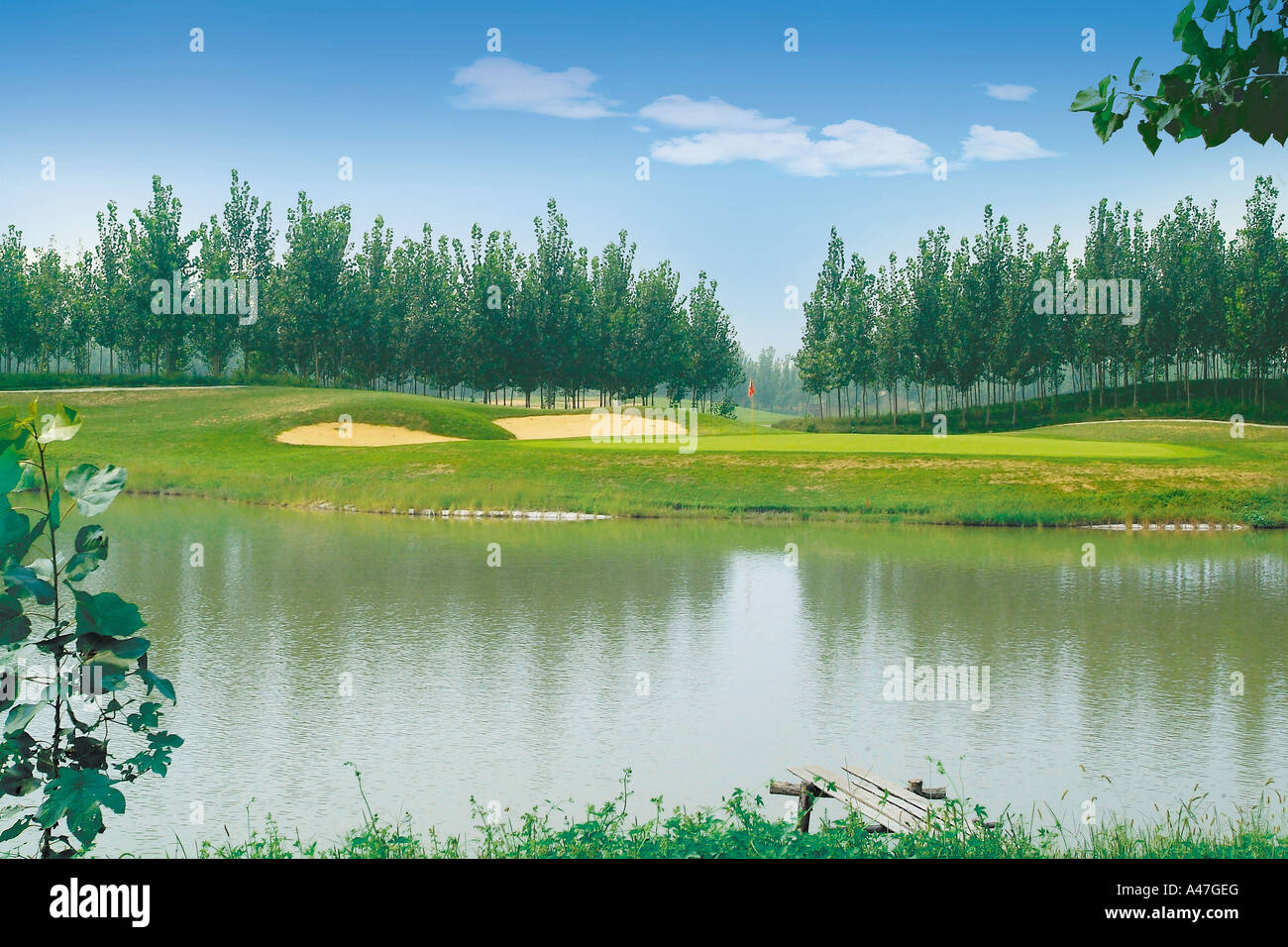 Golf Links and Course Stock Photo - Alamy