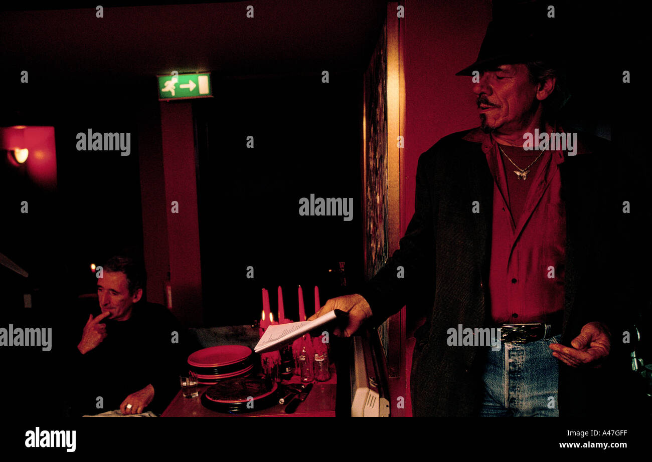 Poet reading hi-res stock photography and images - Alamy