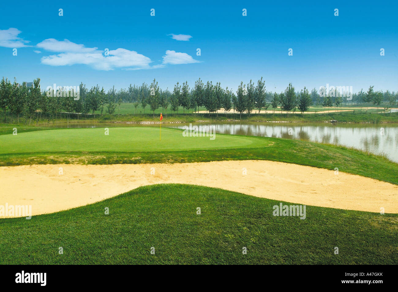 Golf Links and Course Stock Photo - Alamy