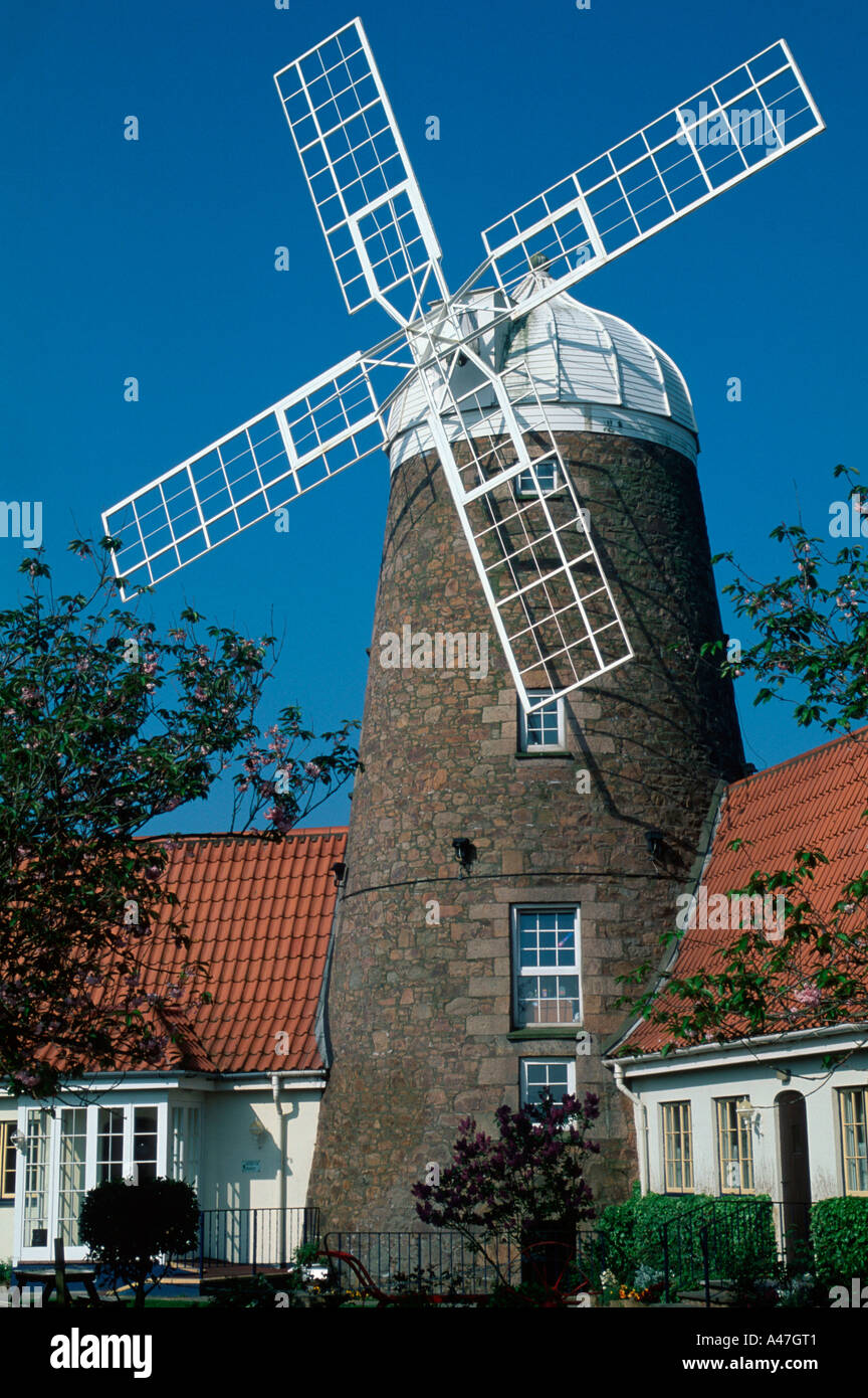 Windmill St. Mary Stock Photo - Alamy