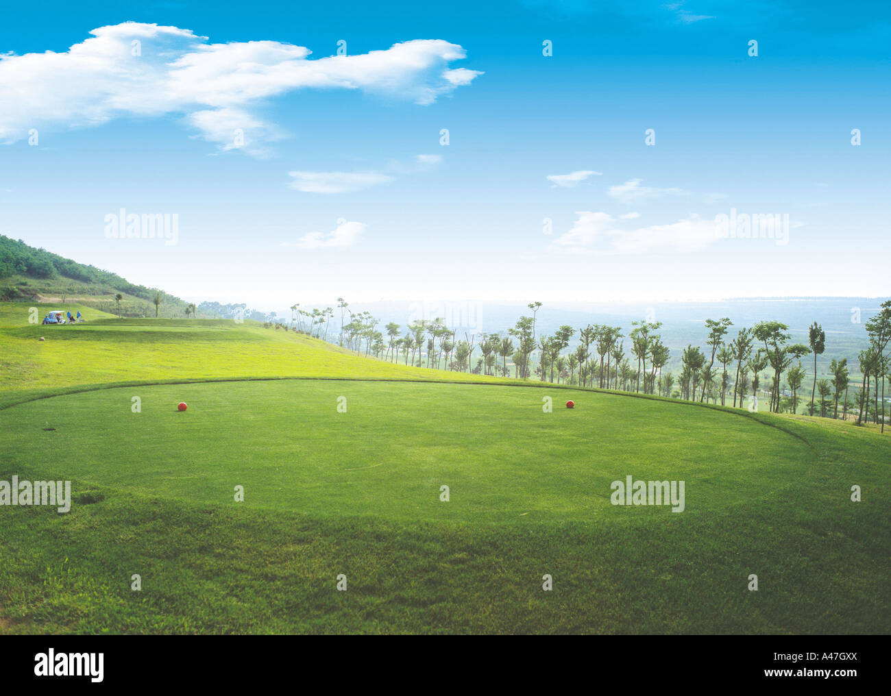 Golf Links and Course Stock Photo - Alamy