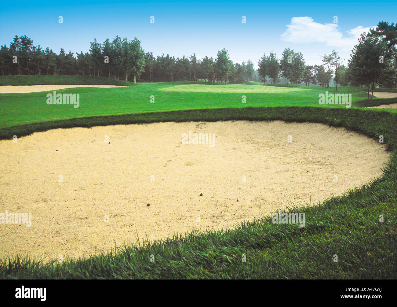 Golf Links and Course Stock Photo - Alamy