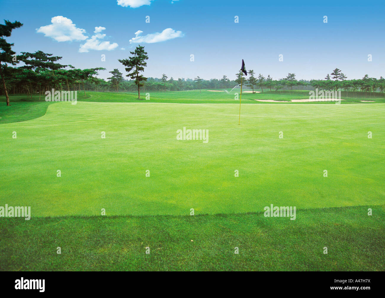 Golf Links and Course Stock Photo - Alamy