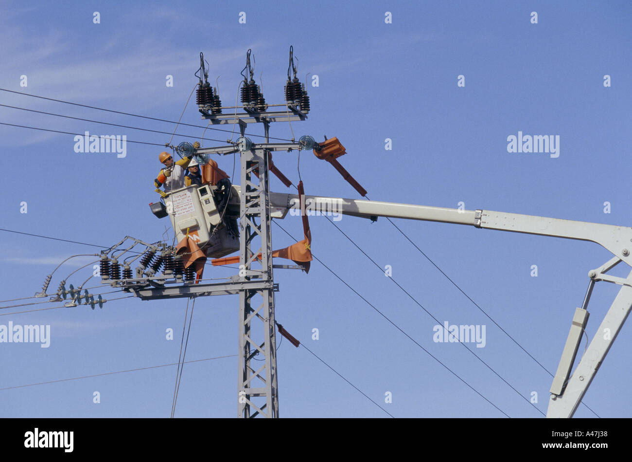 Electricity engineers hi-res stock photography and images - Alamy