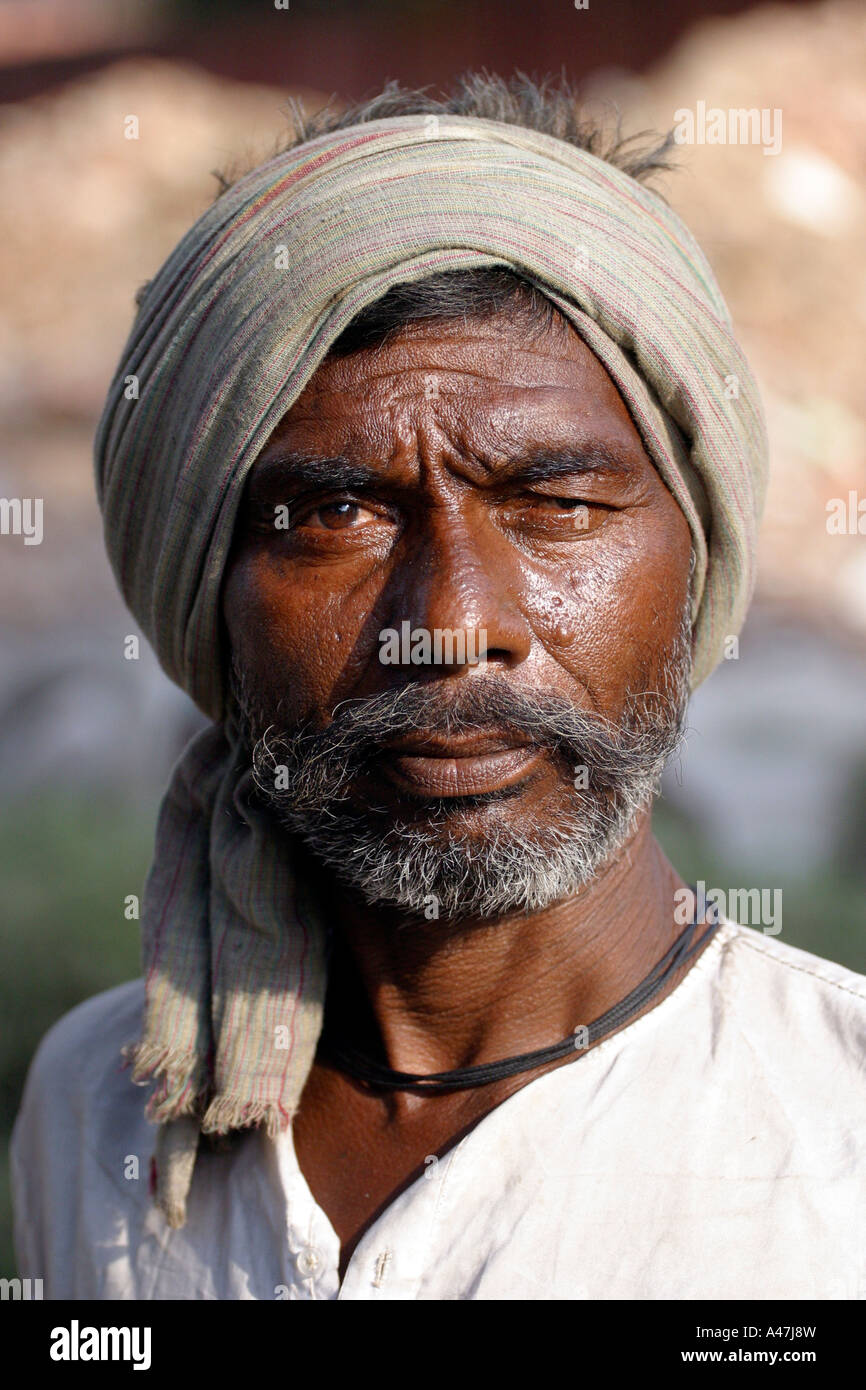 A portrait if an Indian man Stock Photo - Alamy