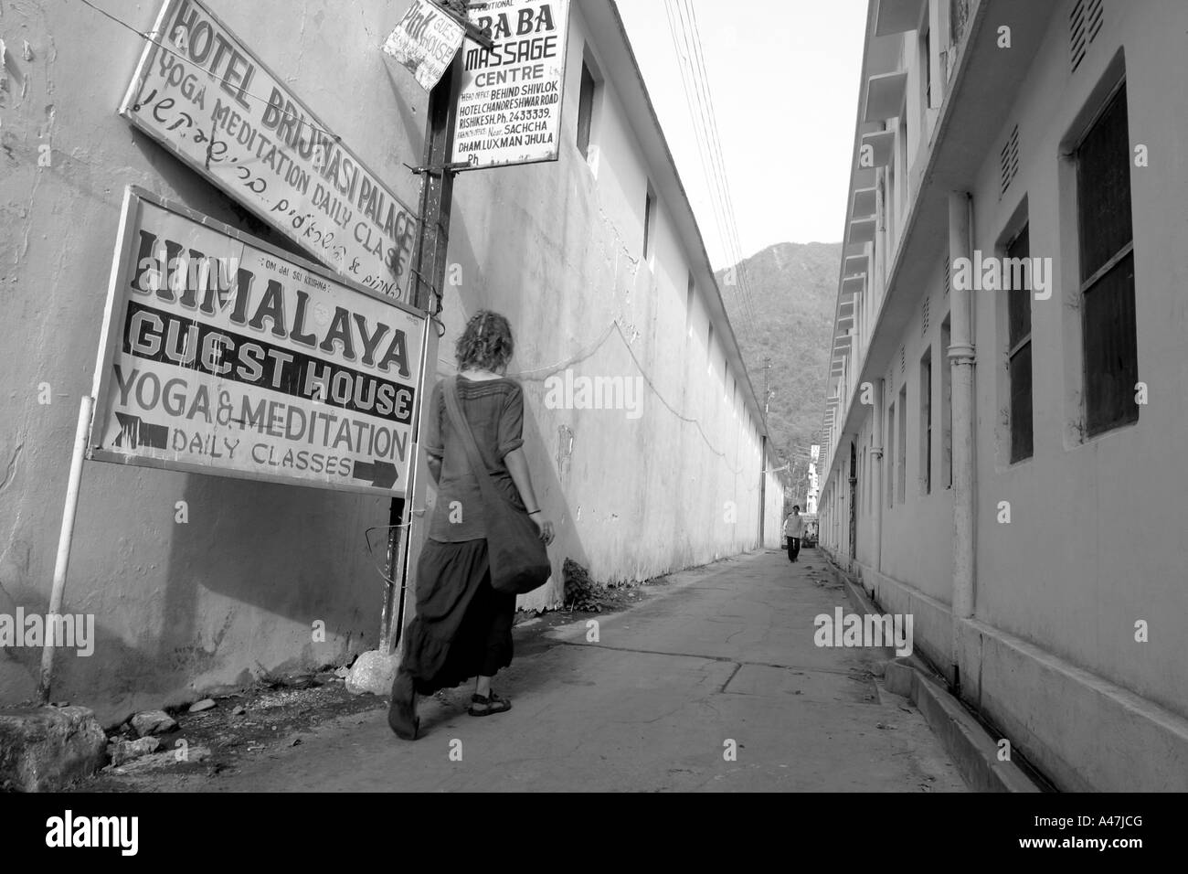 India western tourist Black and White Stock Photos & Images - Alamy