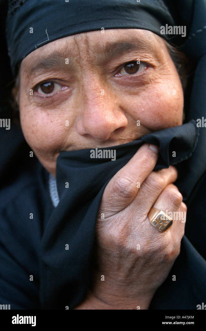 A portrait of a muslim woman Stock Photo - Alamy