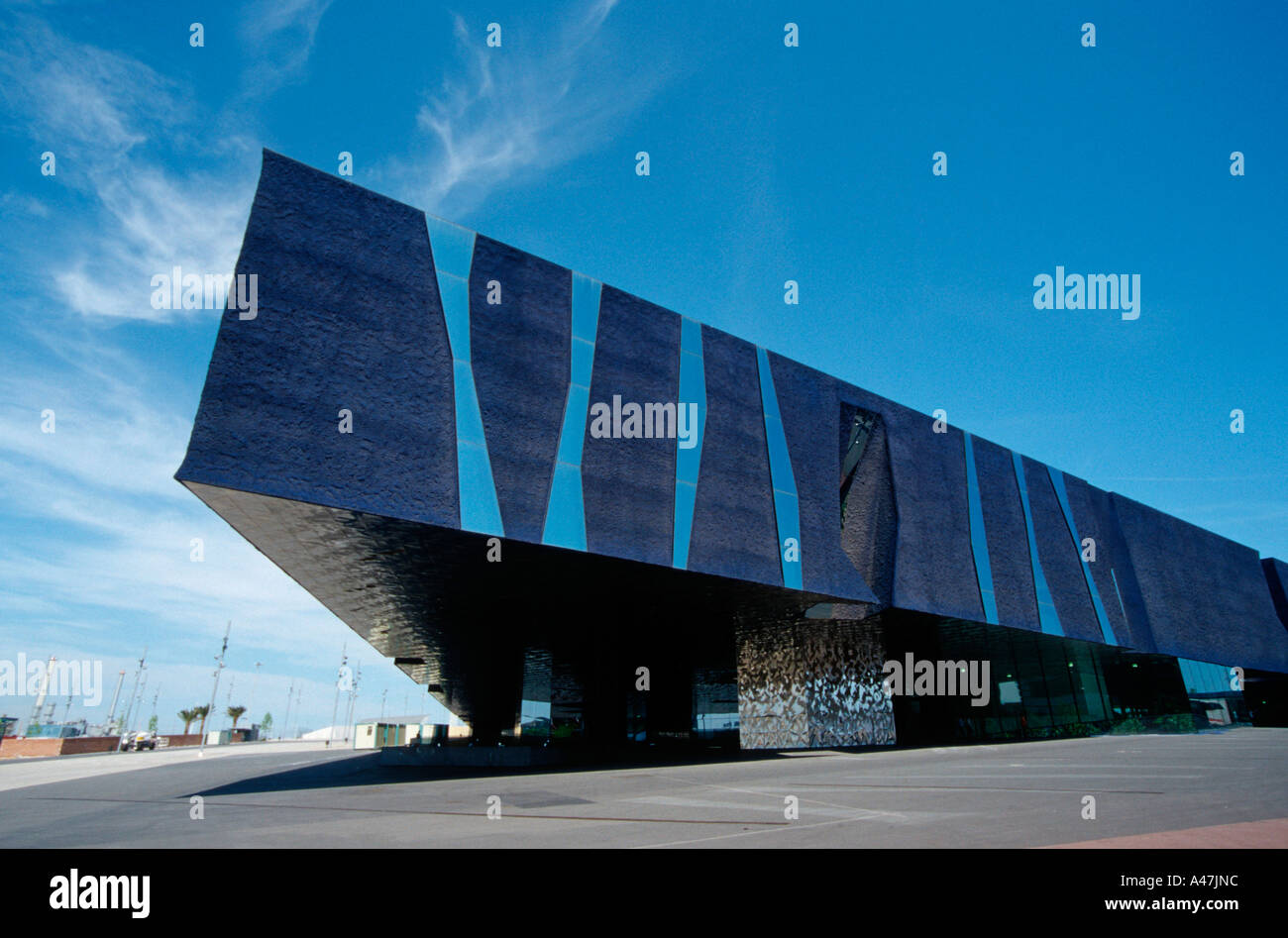 Forum building barcelona hi-res stock photography and images - Alamy