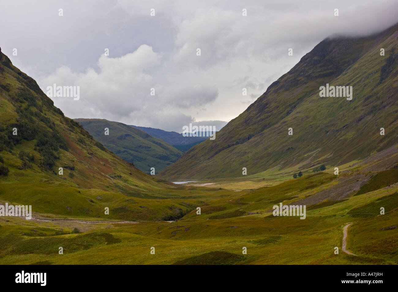 Glencoe valley Highland Scotland UK Stock Photo - Alamy
