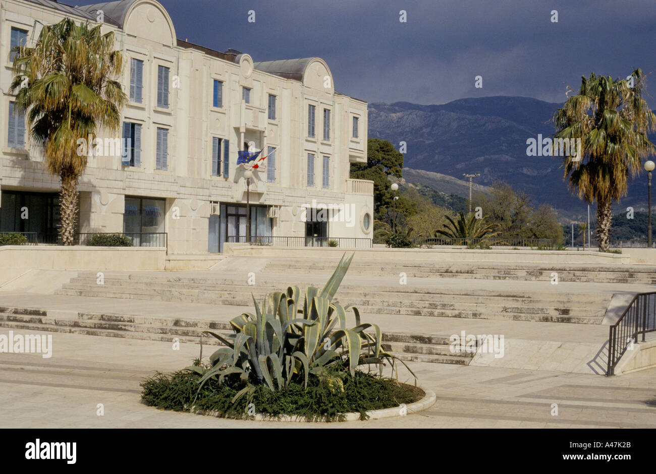 Montenegro budva hotel mogren hi-res stock photography and images - Alamy