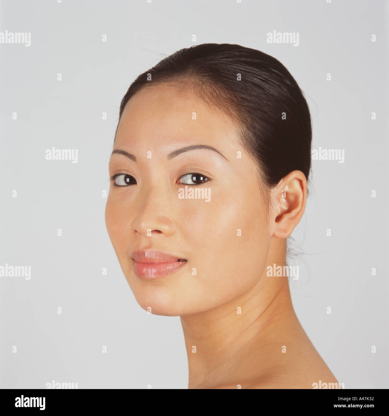 Portrait of a beautiful asian woman Stock Photo - Alamy