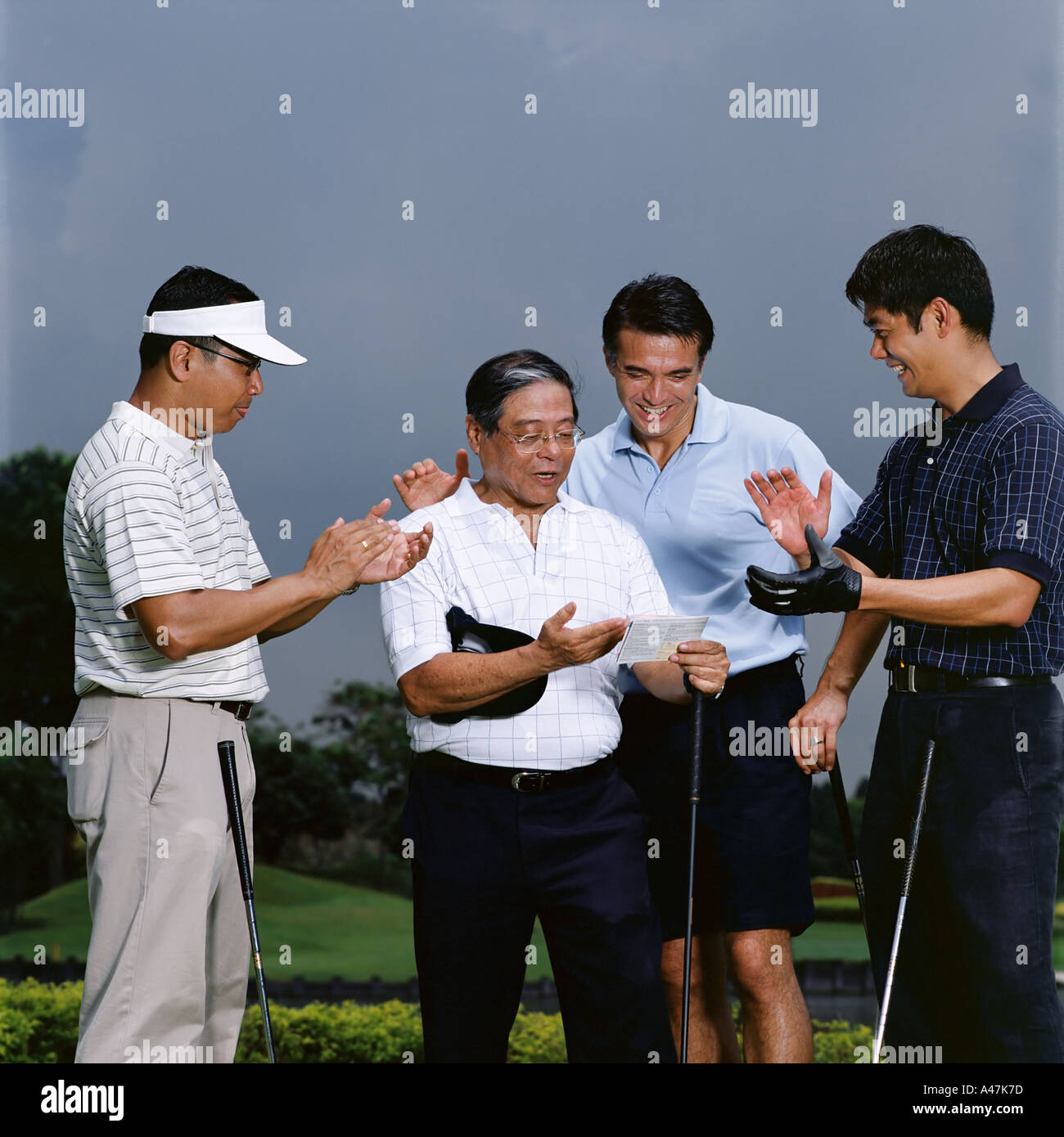 Golf celebrating hi-res stock photography and images - Alamy