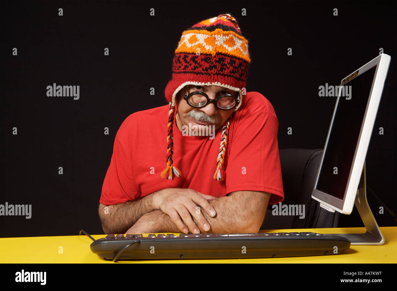 Mentally retarded man hi-res stock photography and images - Alamy