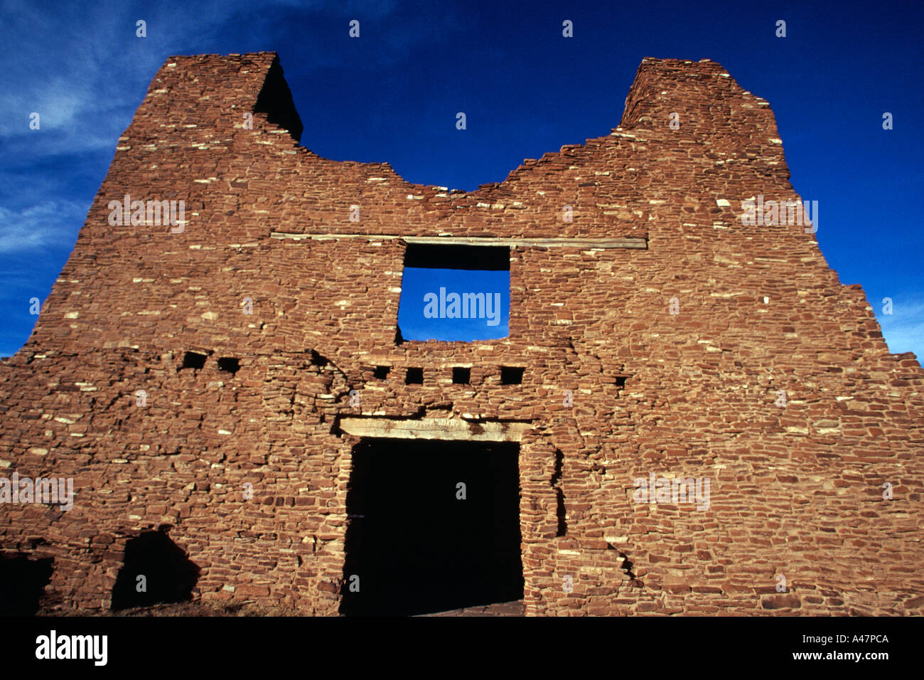 Quarai ruins, Salinas Pueblo Missions National Monument, New Mexico ...