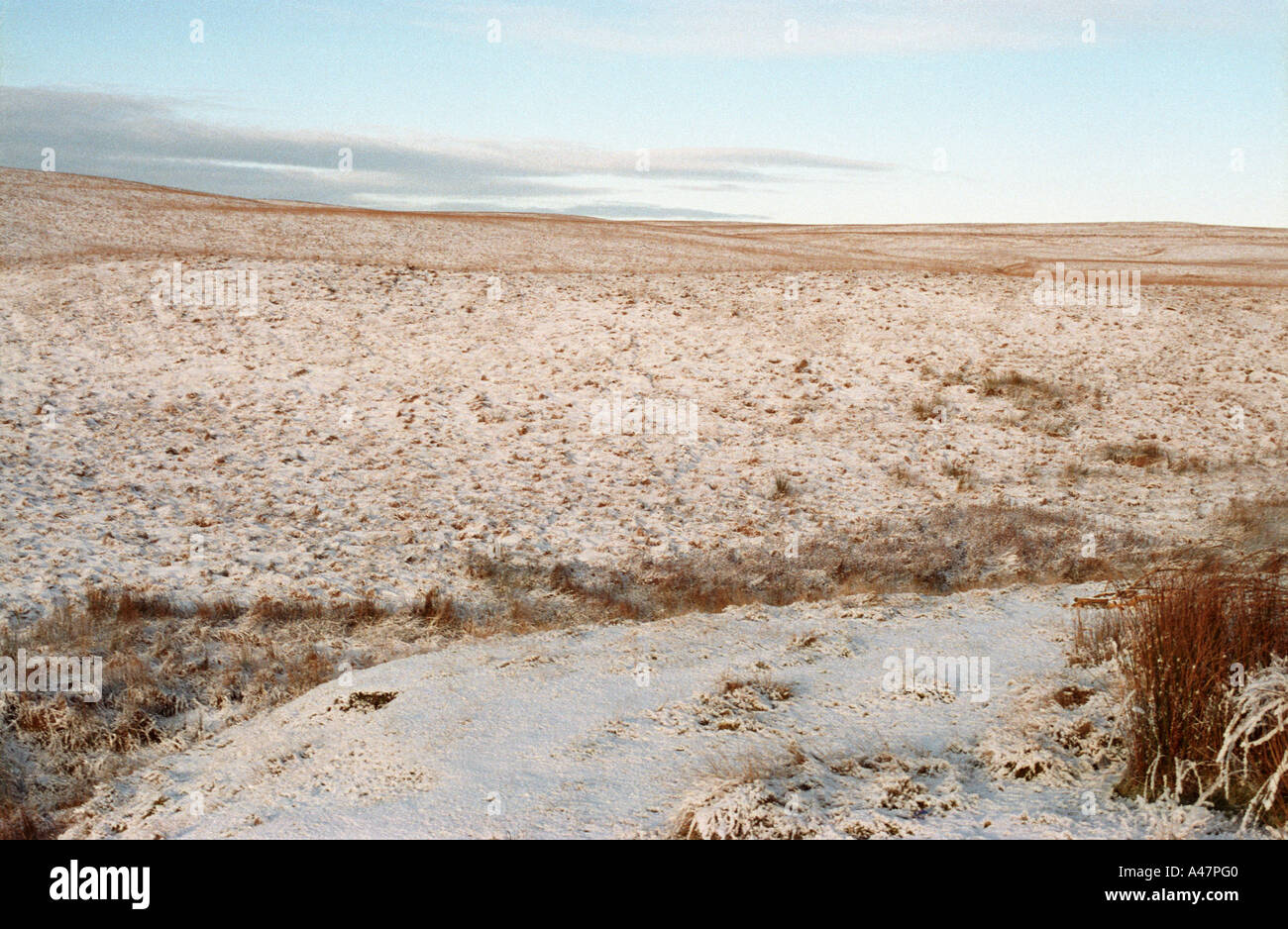 Moors in snow hi-res stock photography and images - Alamy
