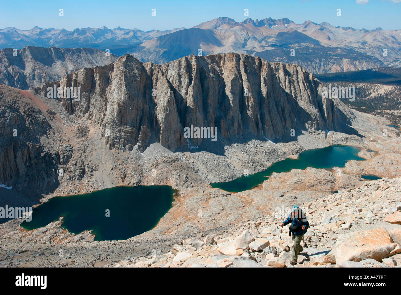 Mount whitney summit view hi-res stock photography and images - Alamy