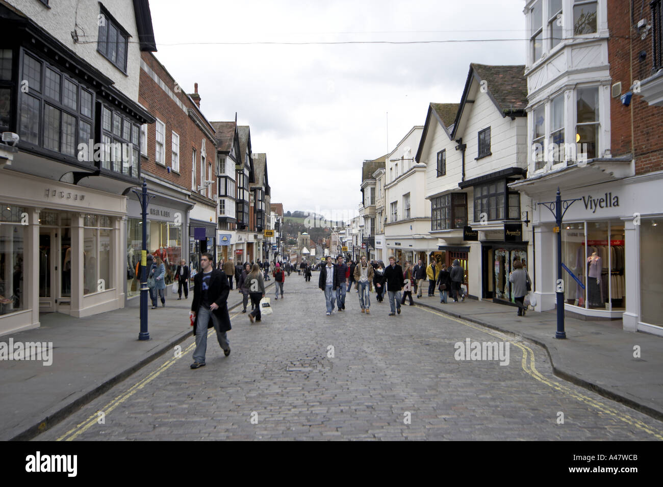 Market street guildford hi-res stock photography and images - Alamy