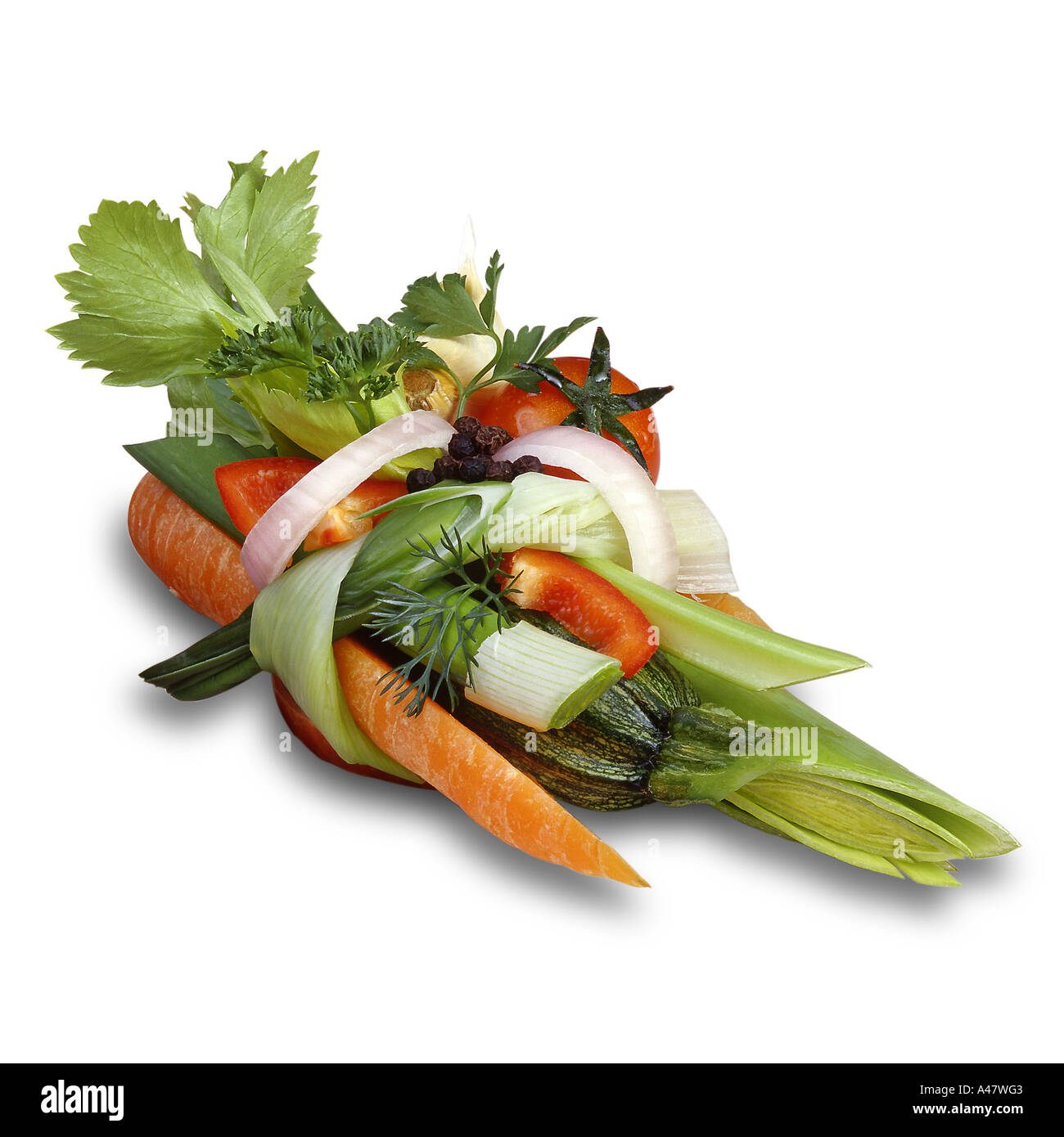 Bunch of vegetables Stock Photo - Alamy