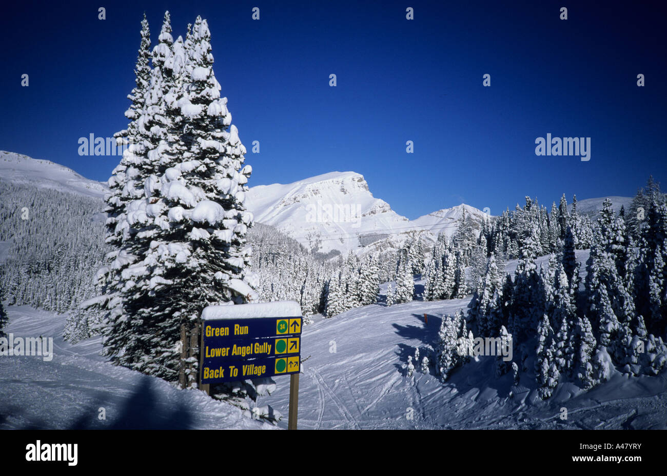 Piste Sign High Resolution Stock Photography and Images - Alamy