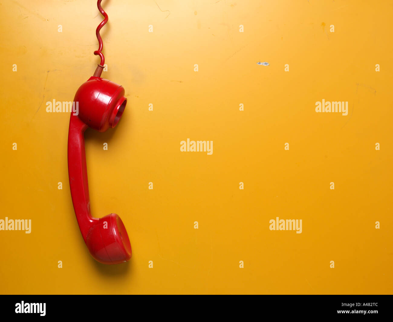 Classic red telephone Stock Photo - Alamy
