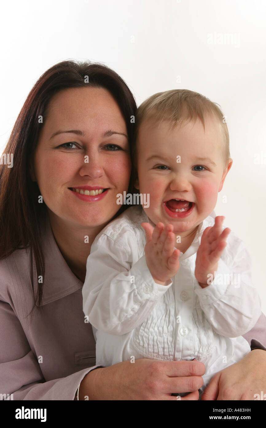 Blue hands baby Cut Out Stock Images & Pictures - Alamy