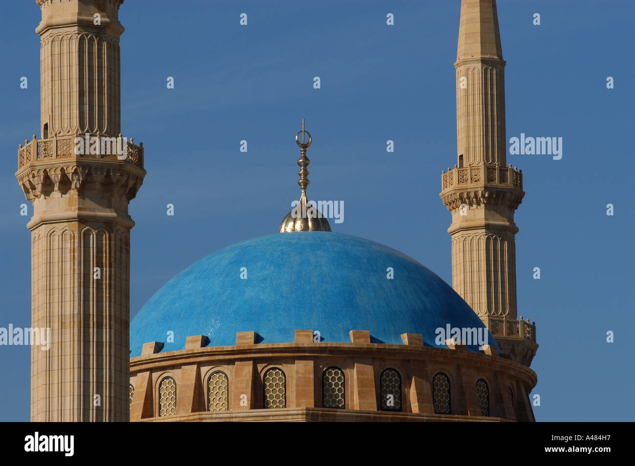 New Mosque Mohamed El Amin in downtown Beirut Lebanon Stock Photo - Alamy