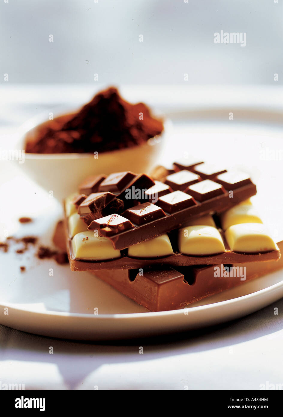 Two plate chocolates hi-res stock photography and images - Alamy