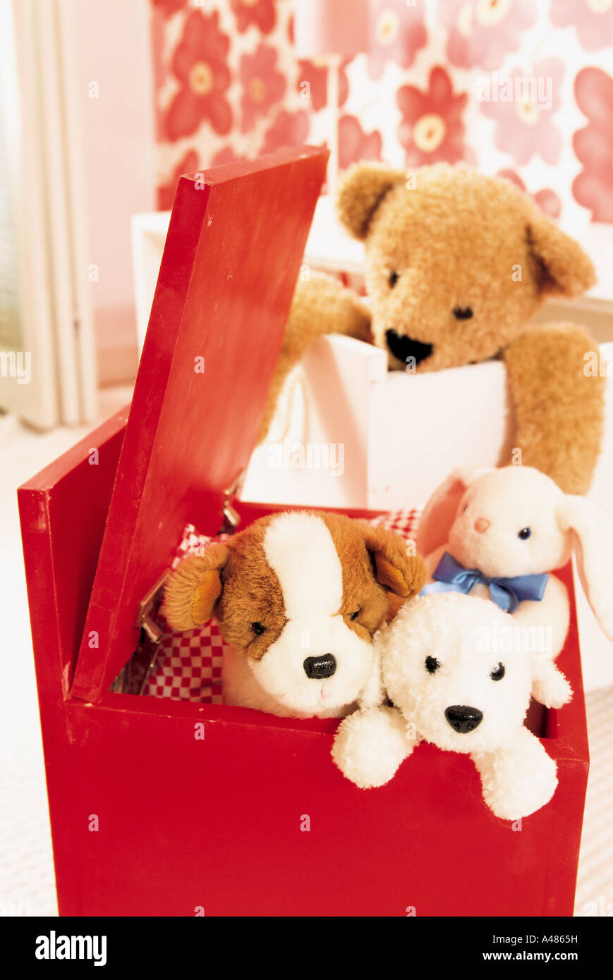 Toys in a box hi-res stock photography and images - Alamy