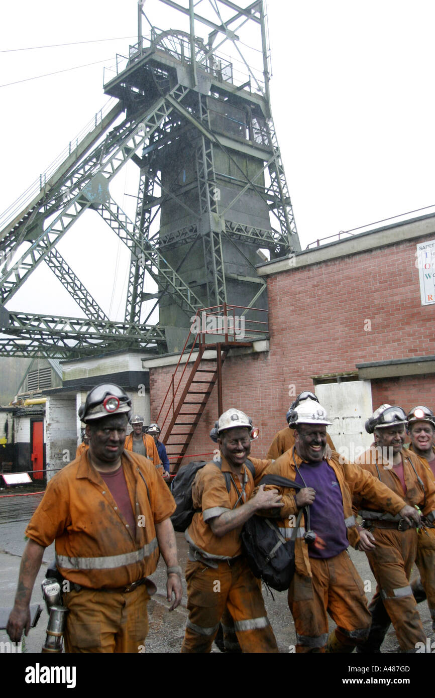 Miner tower colliery after shift hi-res stock photography and images ...