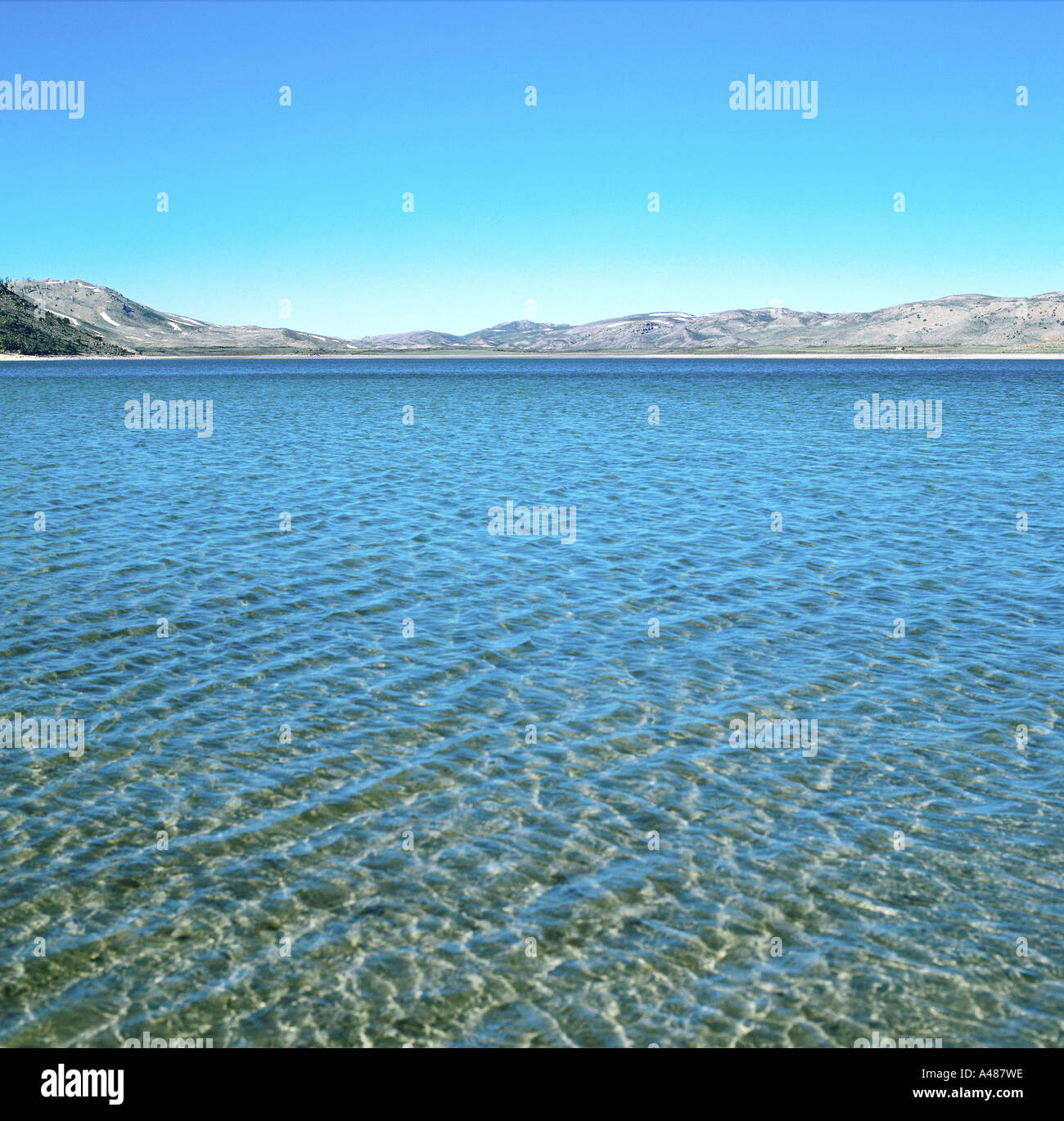 Mountain Lake / Sidi Ali Stock Photo - Alamy