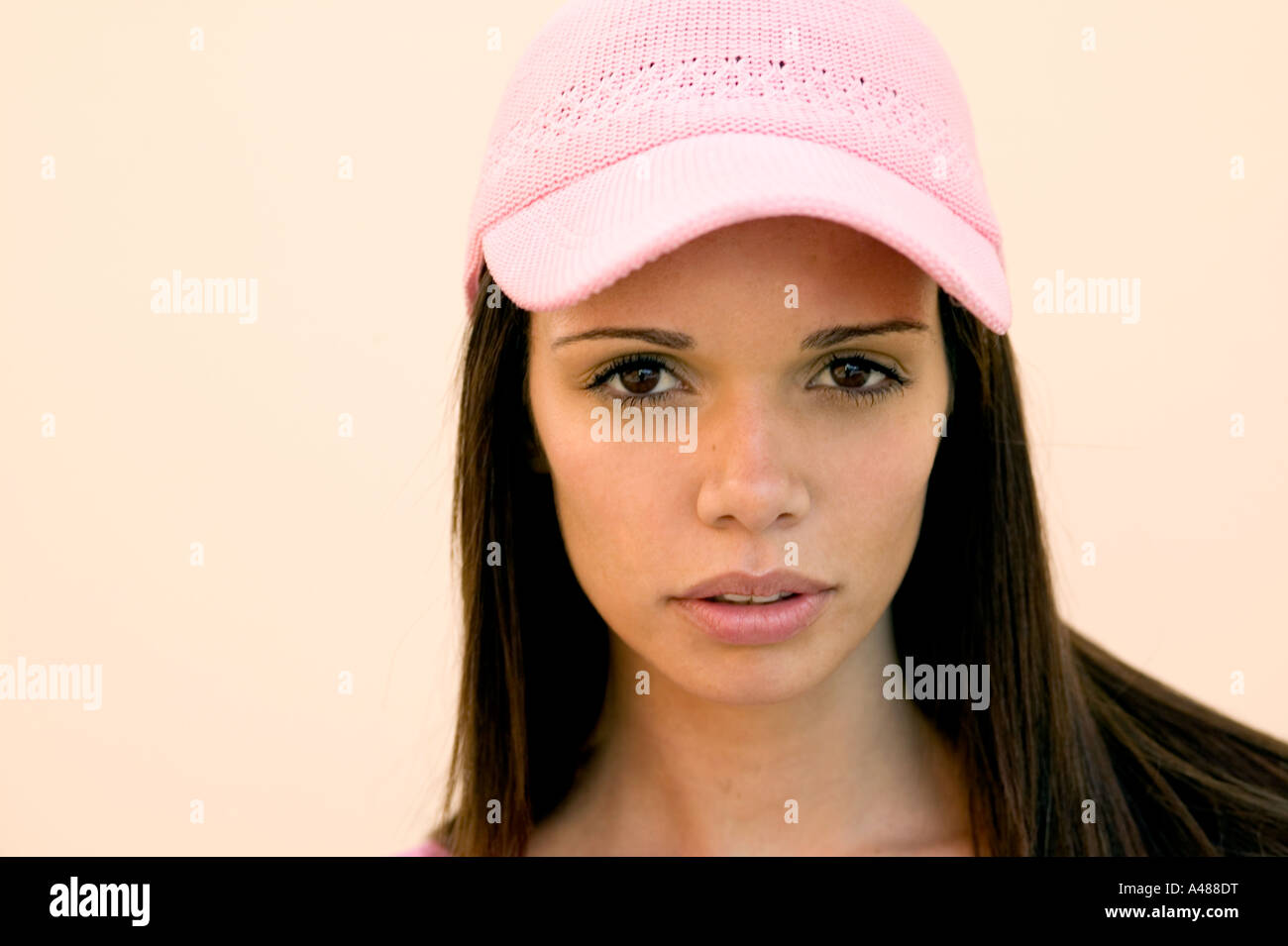 Young woman contemplating, portrait Stock Photo - Alamy