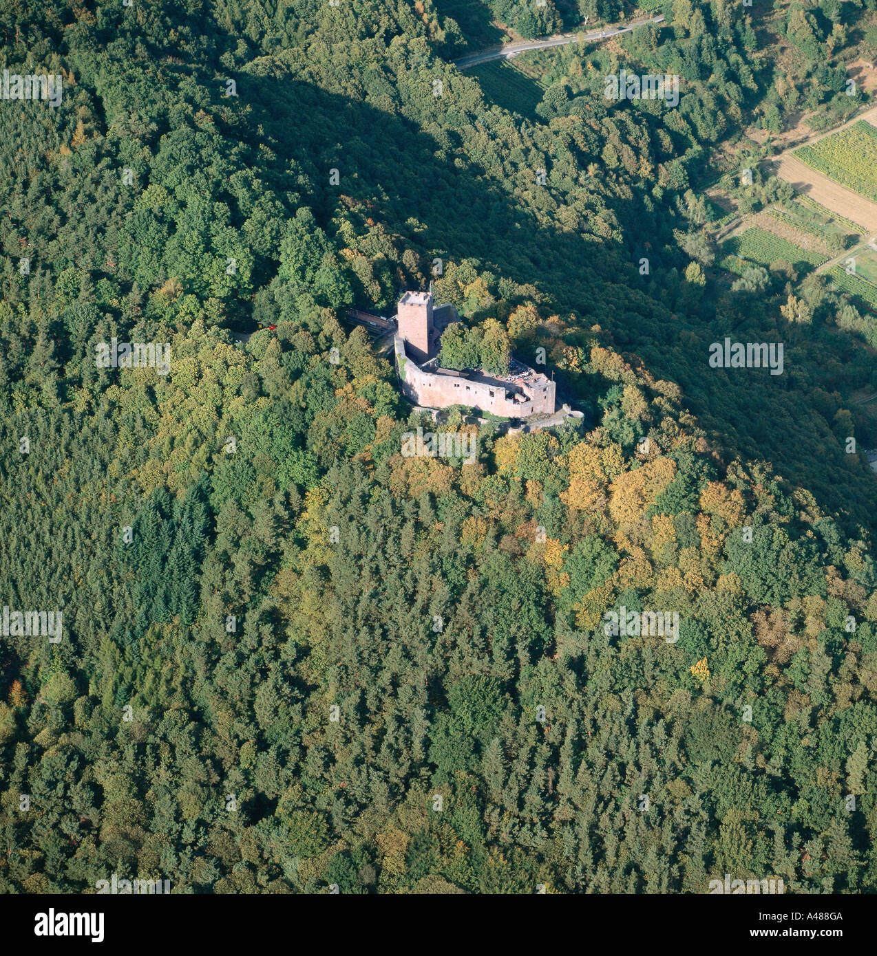 Castle landeck palatinate hi-res stock photography and images - Alamy