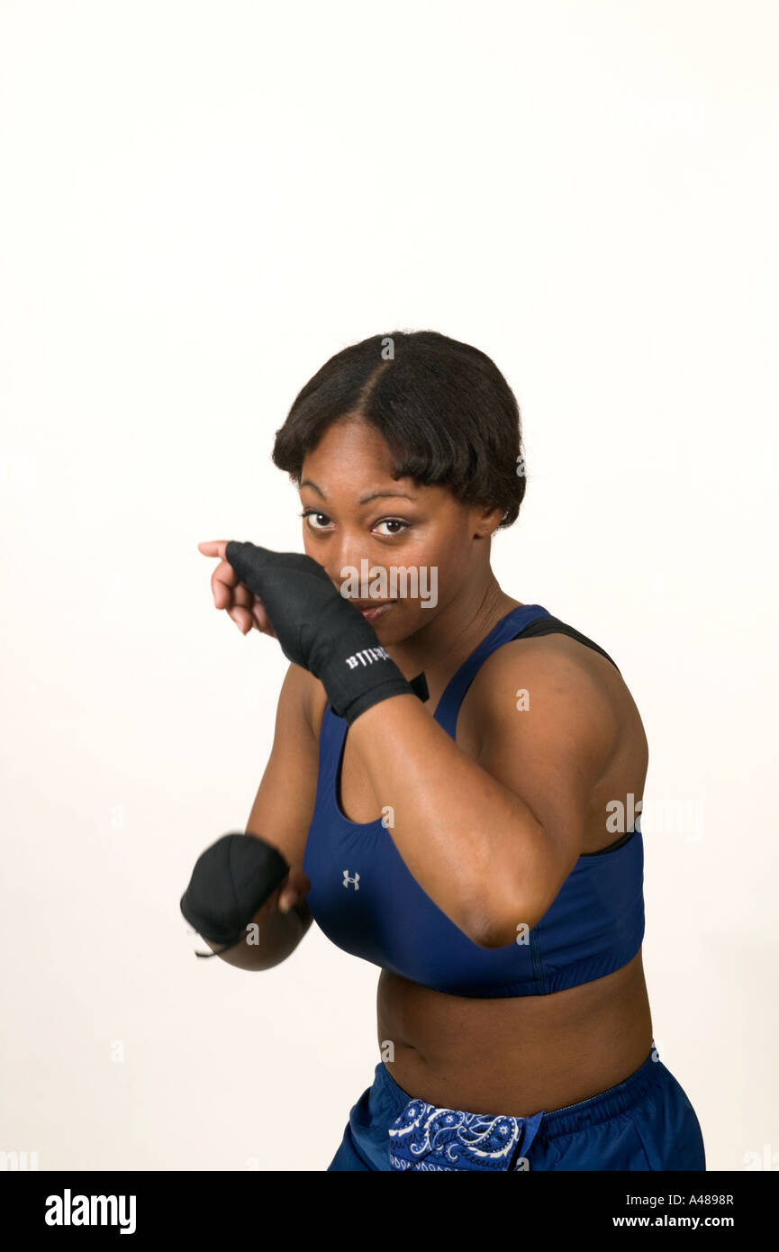 Black boxing portraits hi-res stock photography and images - Alamy