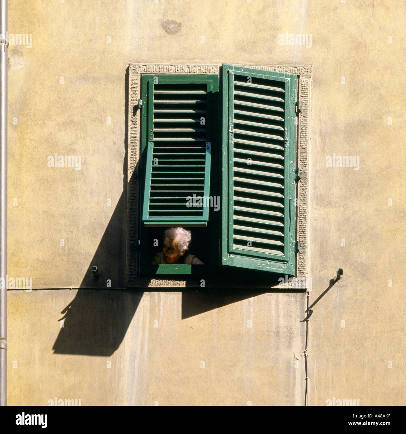 Window in house front Stock Photo - Alamy