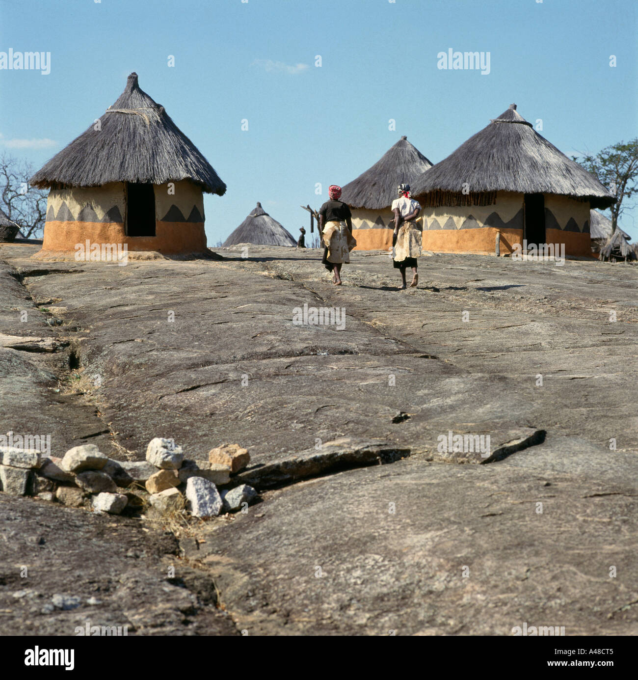 Old Karanga village Stock Photo - Alamy
