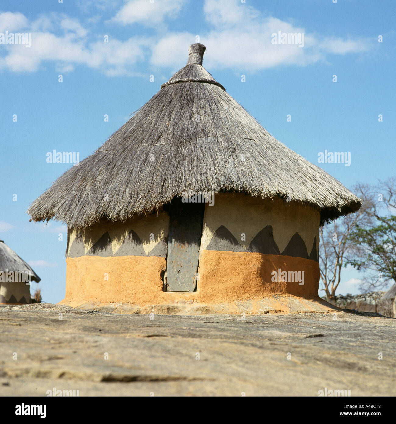 Old Karanga village Stock Photo - Alamy