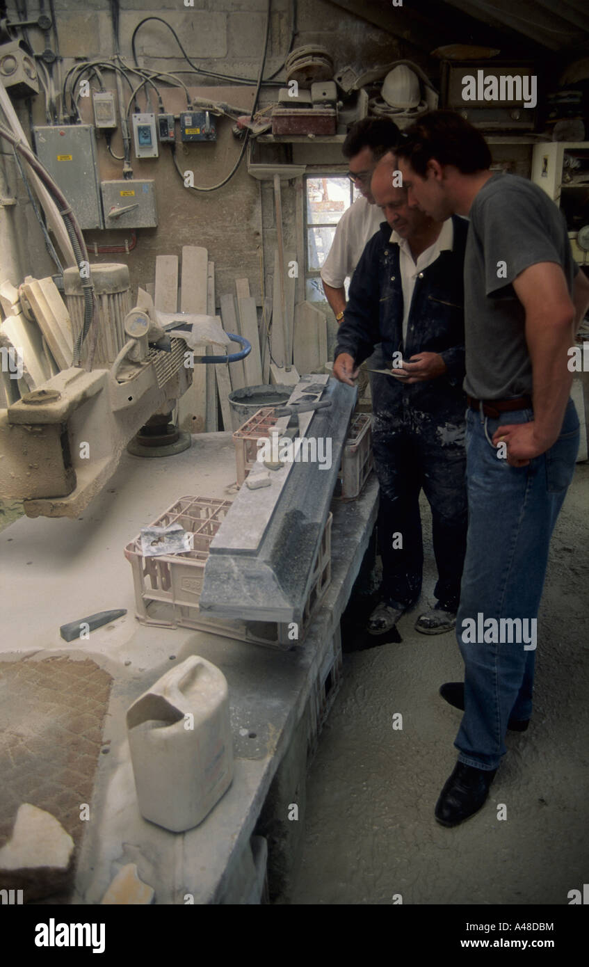 Purbeck limestone quarry St Aldhelm s Head Dorset England UK Europe ...