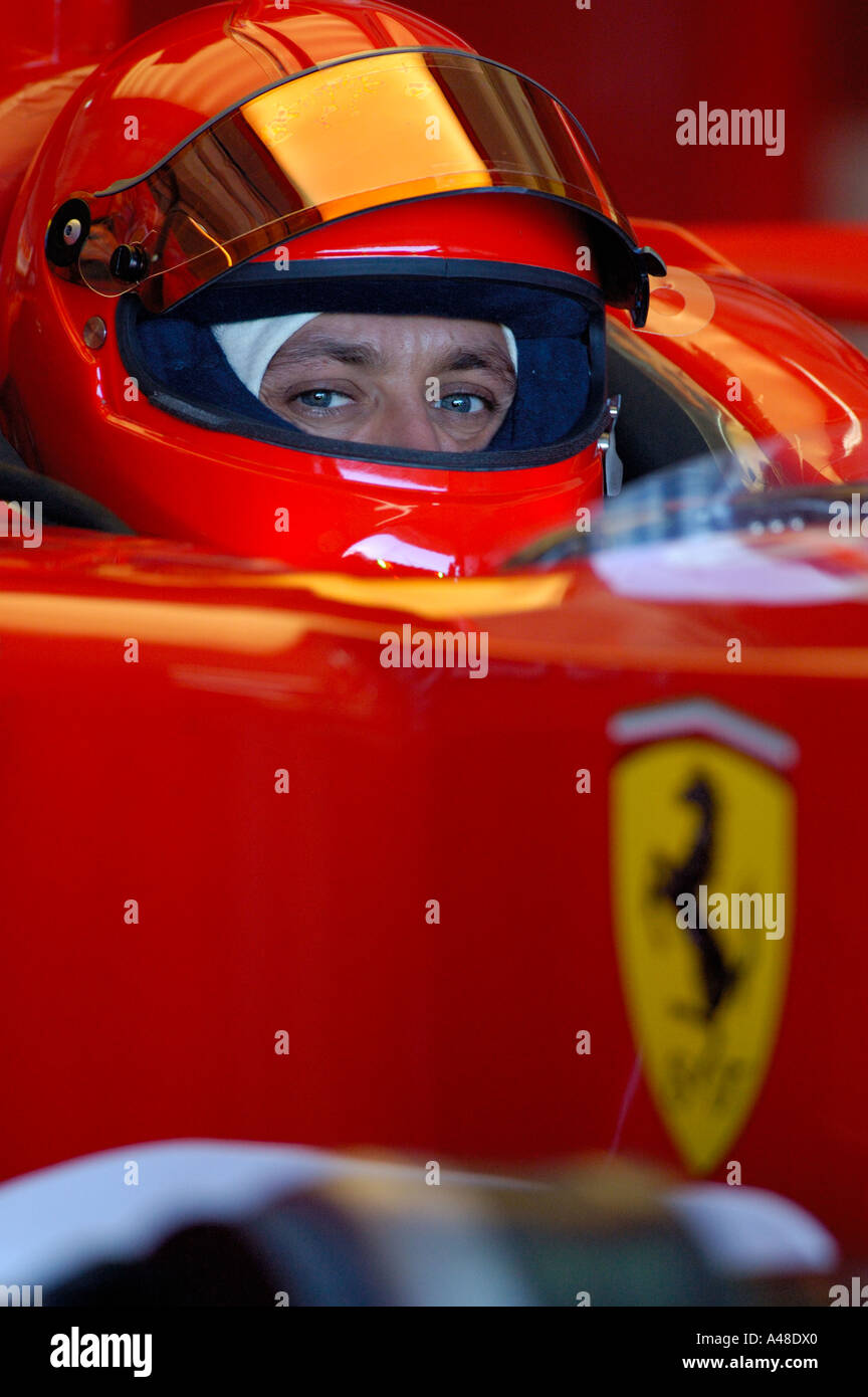 Valentino Rossi Ferrari High Resolution Stock Photography and Images ...