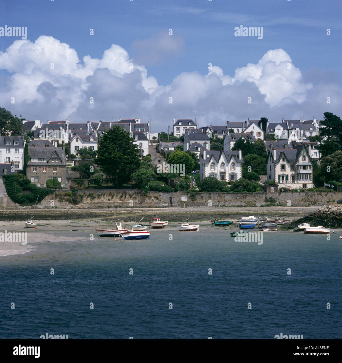 In the harbour of audierne hi-res stock photography and images - Alamy