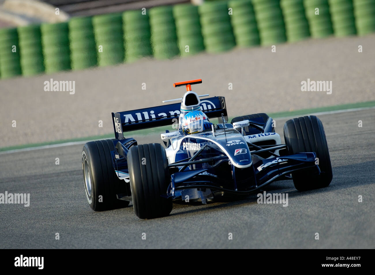 Alexander Wurz, Williams Cosworth Stock Photo - Alamy