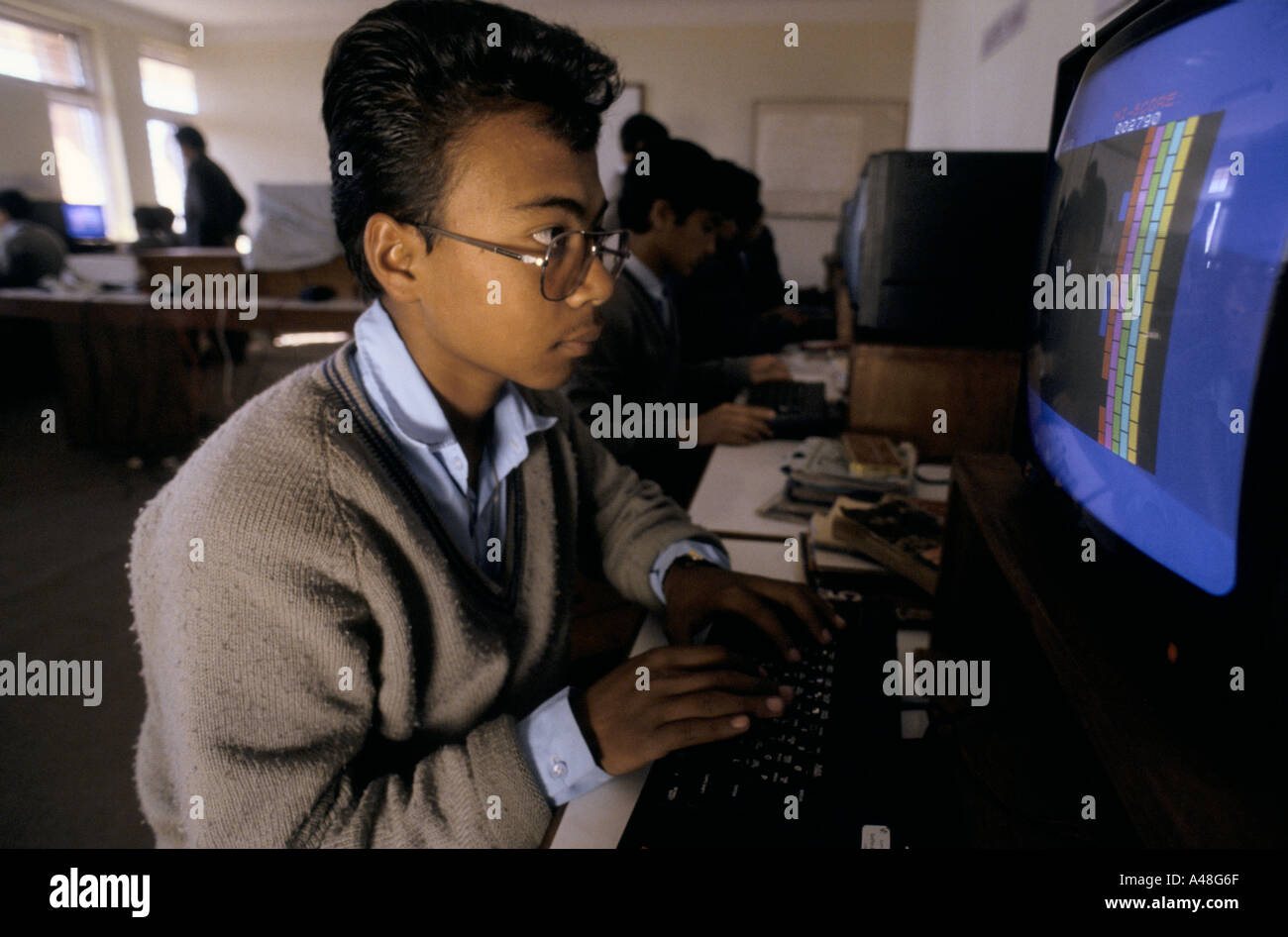 Early computer hi-res stock photography and images - Alamy