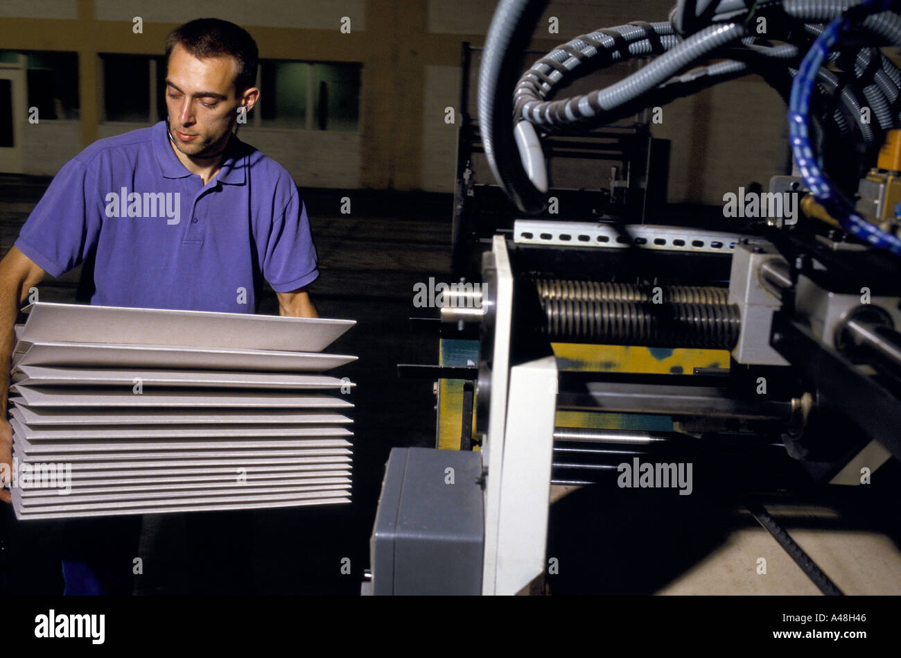 Paper factory landscape hi-res stock photography and images - Alamy