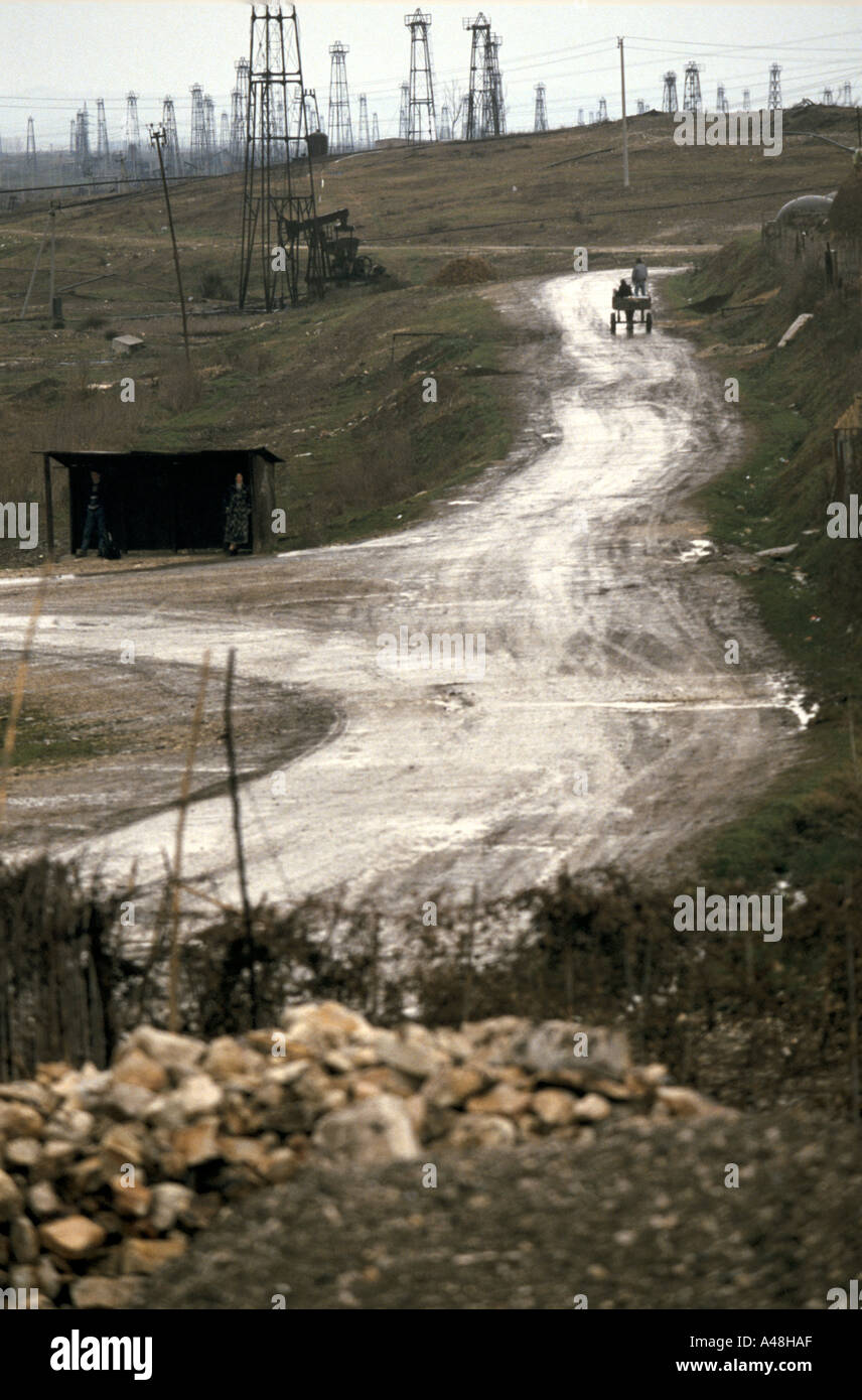 albanias oil fields low grade crude and pollution patos 1997 Stock ...