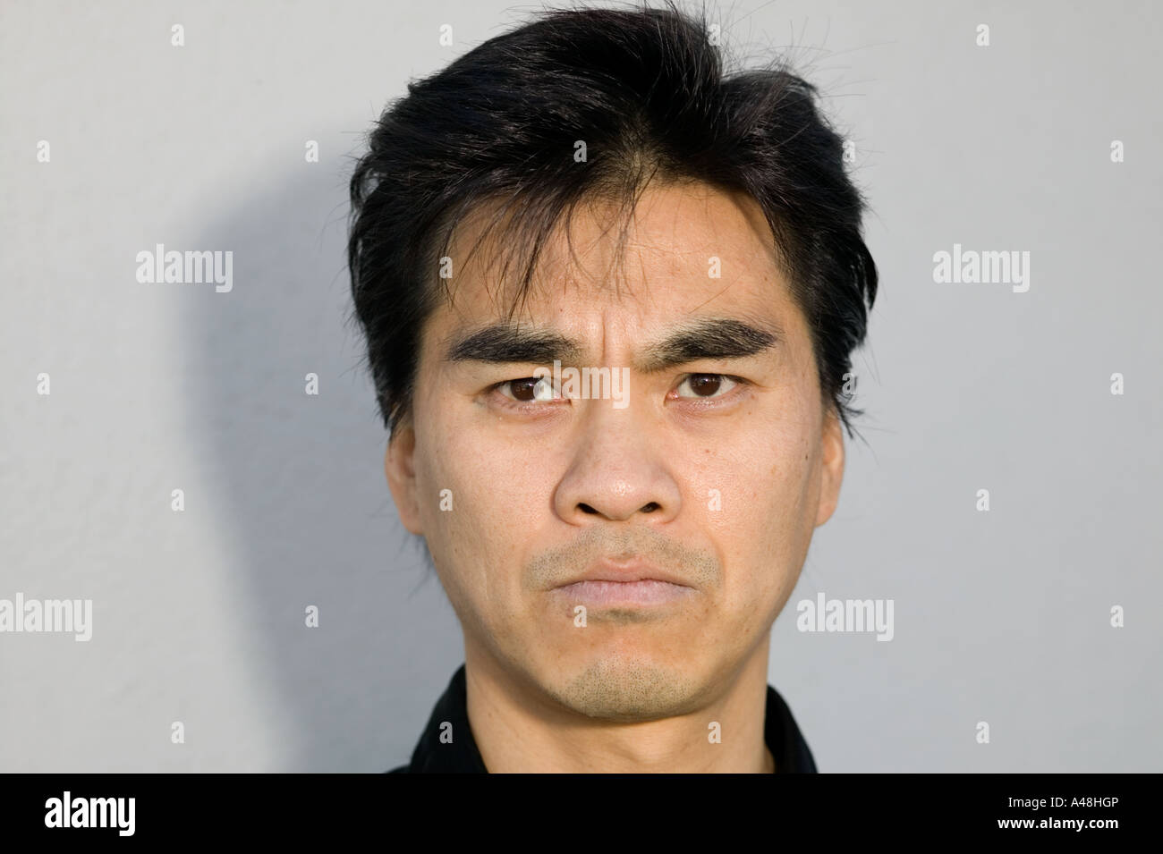 Contemplation contemplative faces portraits hi-res stock photography ...