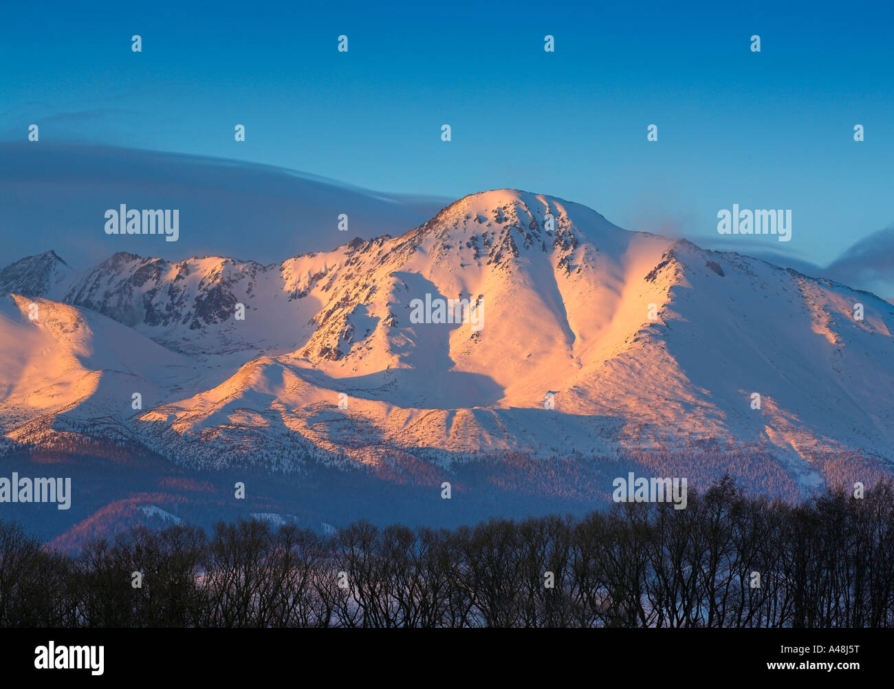 Slavkowsky peak, Tatra Mountains, Slovakia Stock Photo - Alamy
