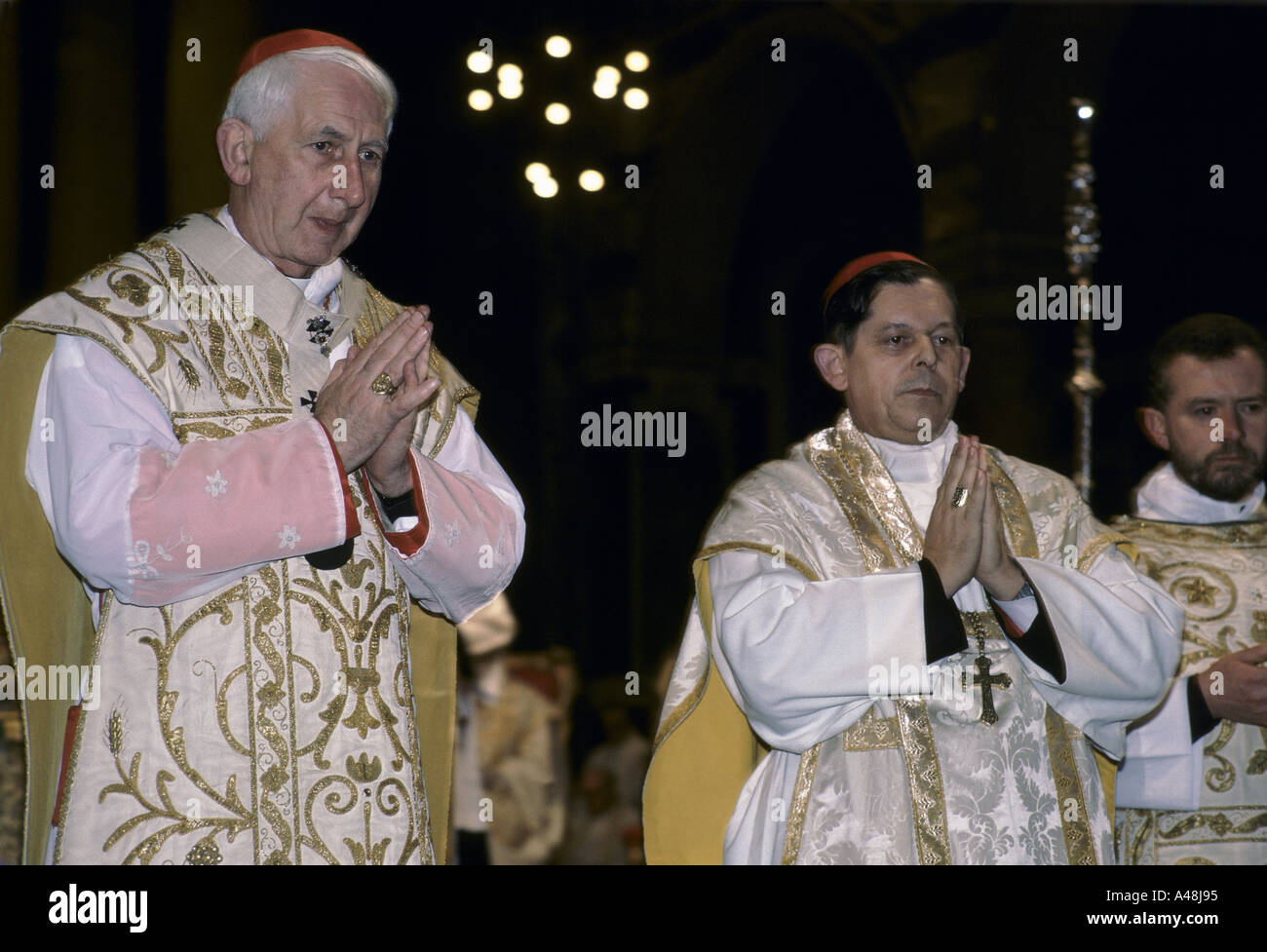Cardinal basil hume hi-res stock photography and images - Alamy