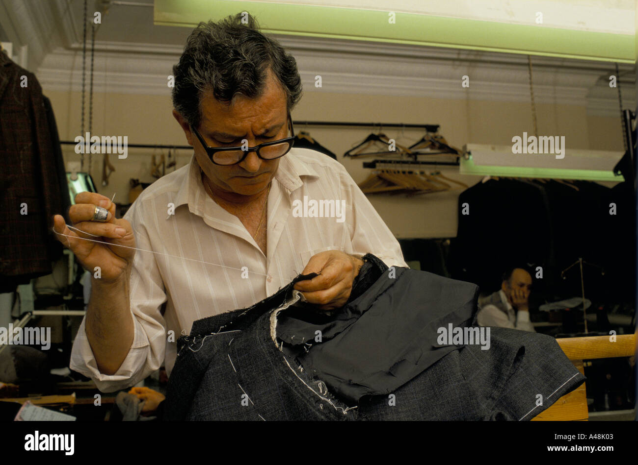 English tailor hi-res stock photography and images - Alamy