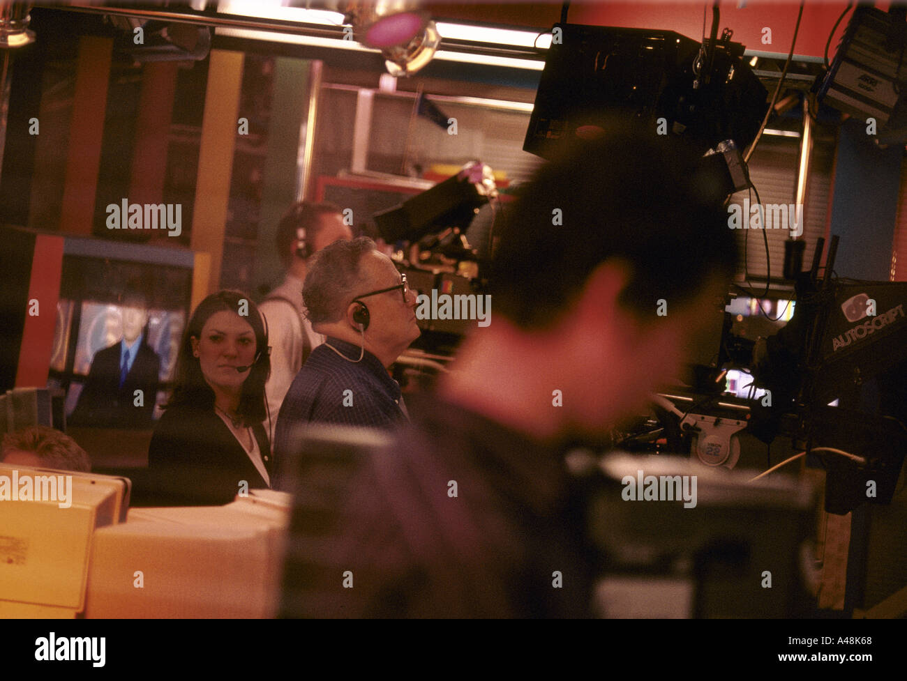 Broadcast live on five hi-res stock photography and images - Alamy