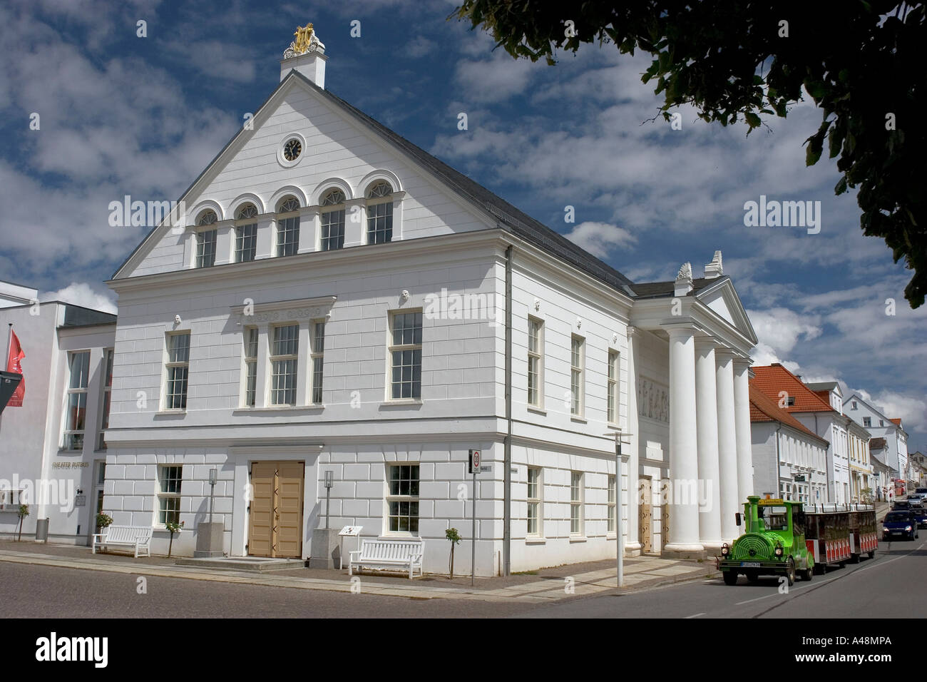 Theatre / Putbus / Stadttheater Stock Photo - Alamy