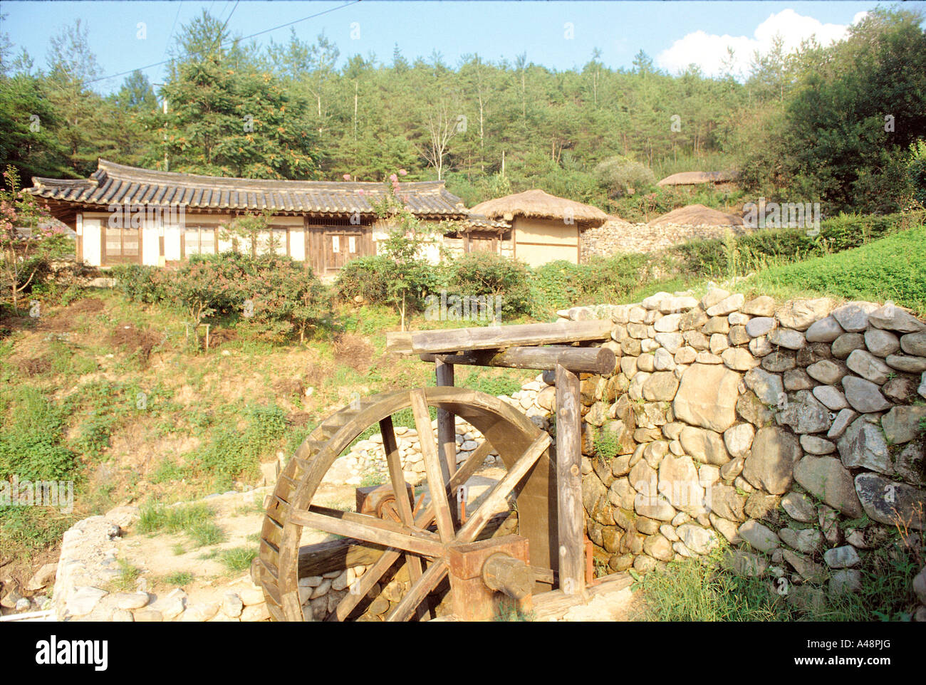 Water mill structure hi-res stock photography and images - Alamy